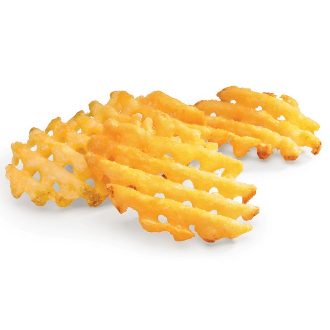 McCain® Crispy Coated Skin-On Waffle Fries | McCain Foods